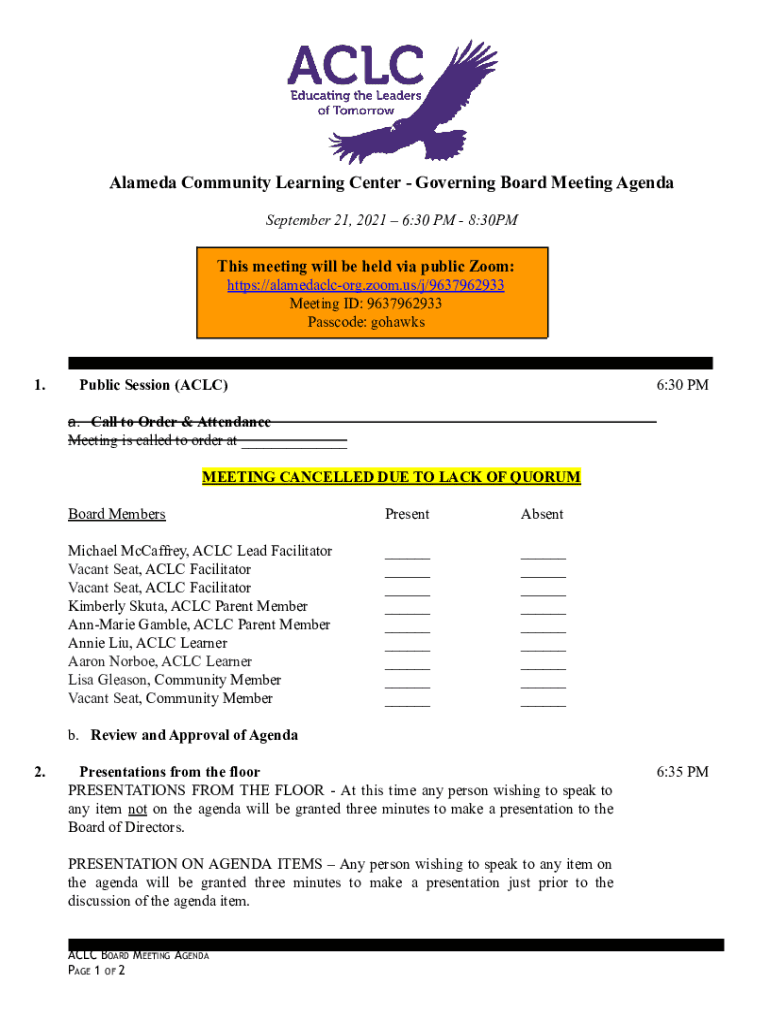 Fillable Online Board Calendars Fax Email Print - pdfFiller