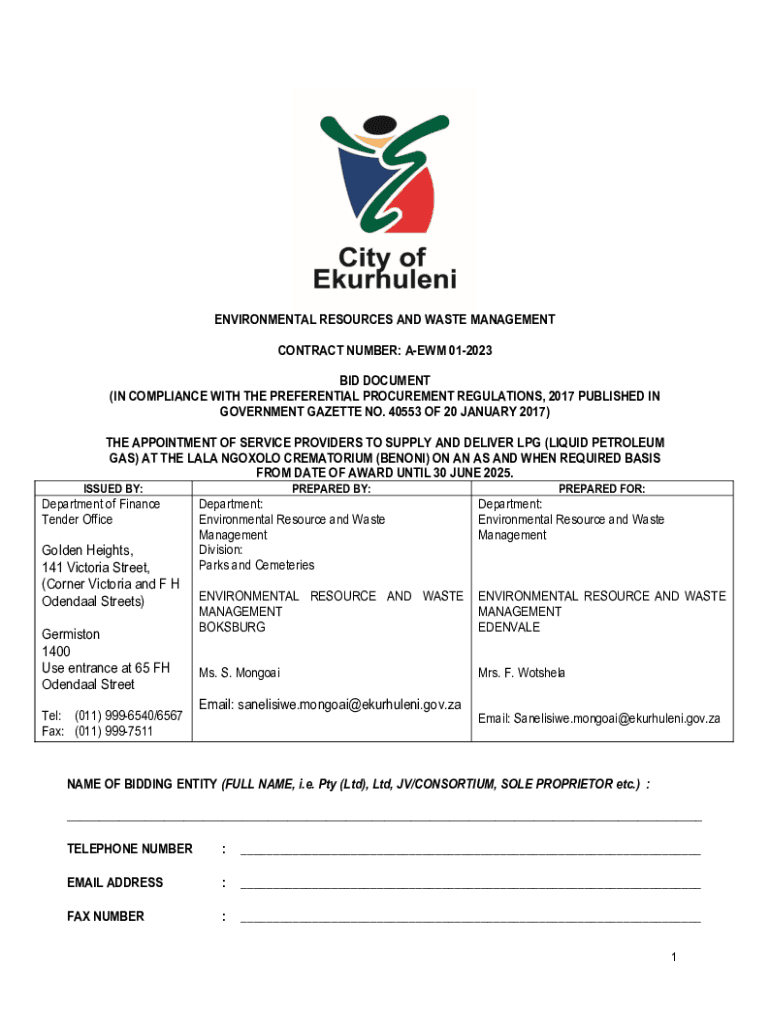 Fillable Online Implementation guide preferential procurement regulations Fax Email Print ...