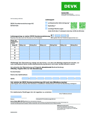Ausfüllbar Online Contact - DEVK Versicherungen - Gut im ... Fax Email ...