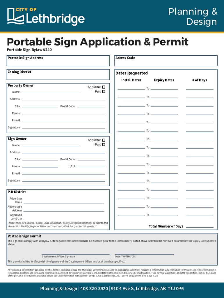 Fillable Online development-application-checklist-signs.pdf Fax Email Print - pdfFiller