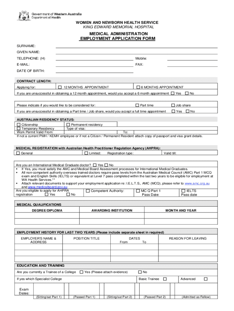 Fillable Online Having a baby at King Edward Memorial Hospital Fax ...