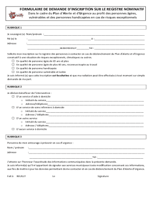 Remplissable En Ligne Inscription sur le registre nominatif dans le cadre du Plan d' ... Faxer ...