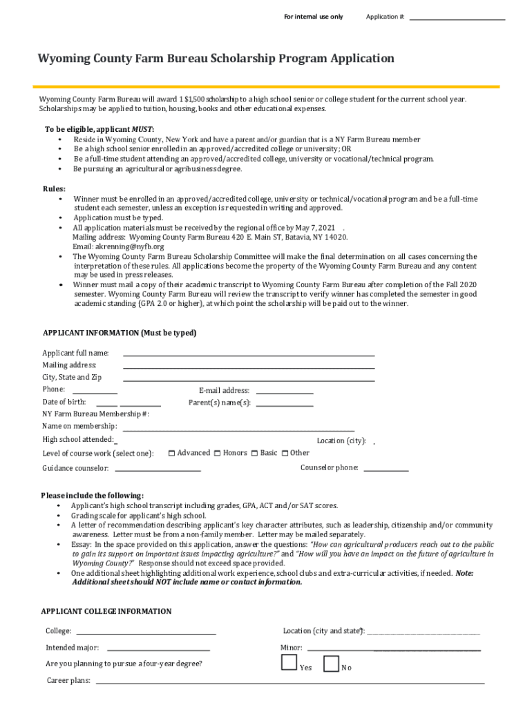 Fillable Online Application Ination (for internal use only) Doc Template Fax Email Print - pdfFiller