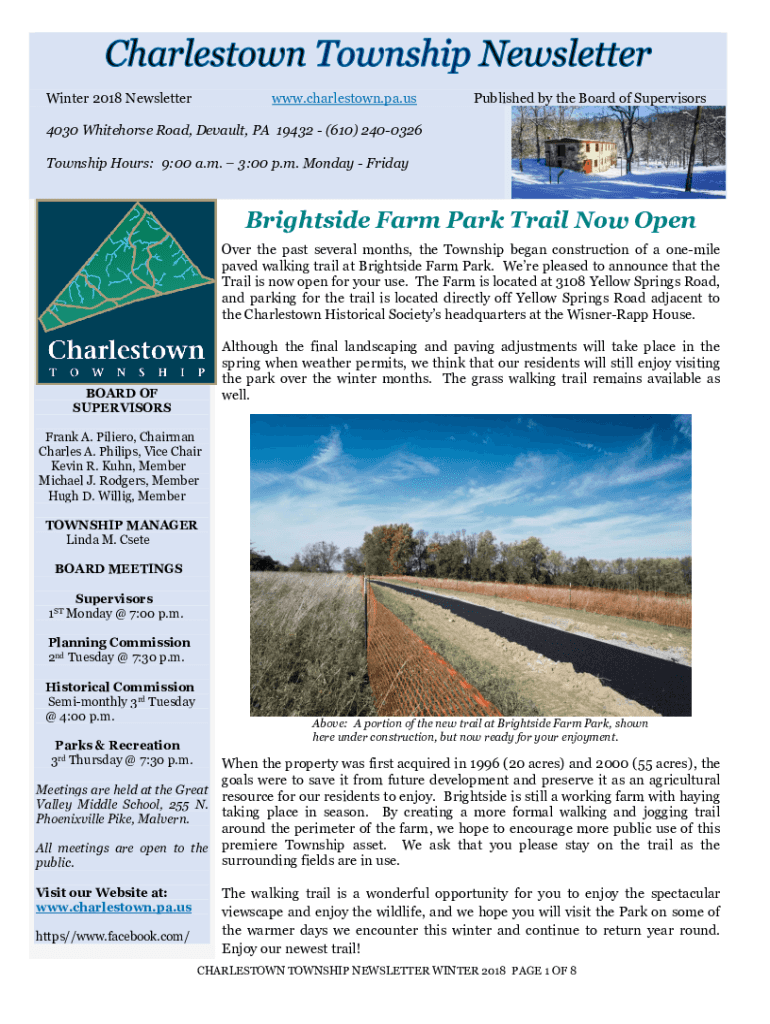 Fillable Online Brightside Farm Park Trail Now Open Fax Email Print ...