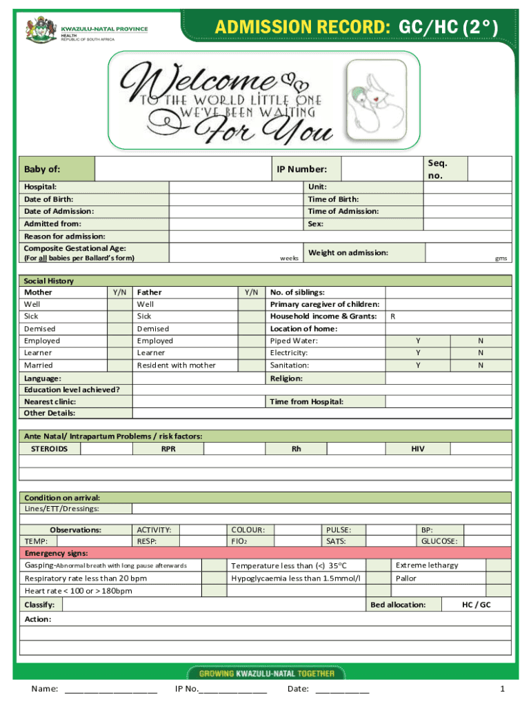 Fillable Online Trends in neonatal intensive care unit admissions by ...