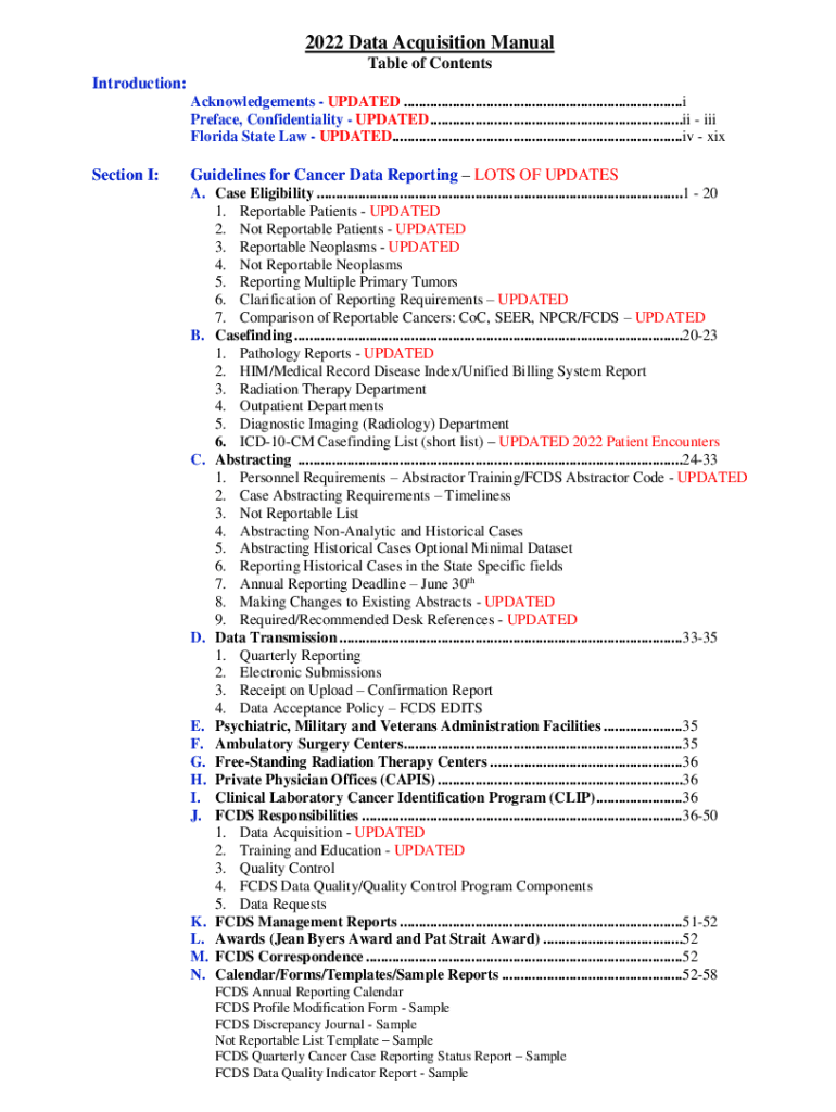 Fillable Online fcds med miami 64D-3.034 : Cancer Reporting - Florida ...
