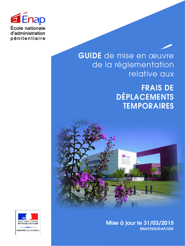 Remplissable En Ligne GUIDE de mise en uvre de la rglementation ... - ENAP Fax Email Imprimer ...