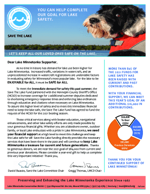 Fillable Online Safety reminders for enjoying the lake this ...