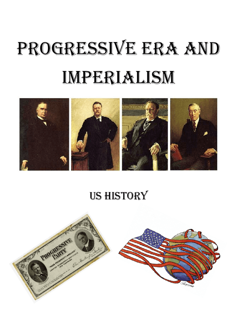 Fillable Online US HIST Unit 4 Vocabulary Progressive Era Imperialism ...