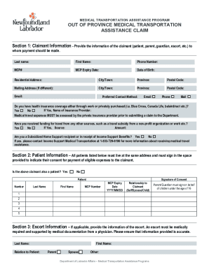 Fillable Online Client Reimbursement Request - Medical Transportation Fax Email Print - pdfFiller