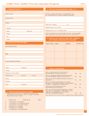 Fillable Online Fact Sheet - Home indemnity insurance Fax Email Print ...
