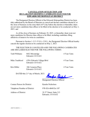 Fillable Online Cancellation-of-Election-and-Declaration-Deeming ...