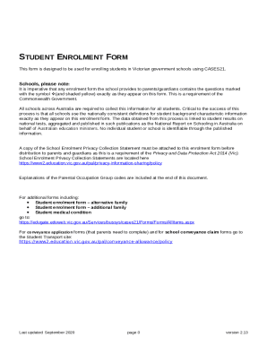 Det vic enrolment s - leffingwells.com Doc Template | pdfFiller