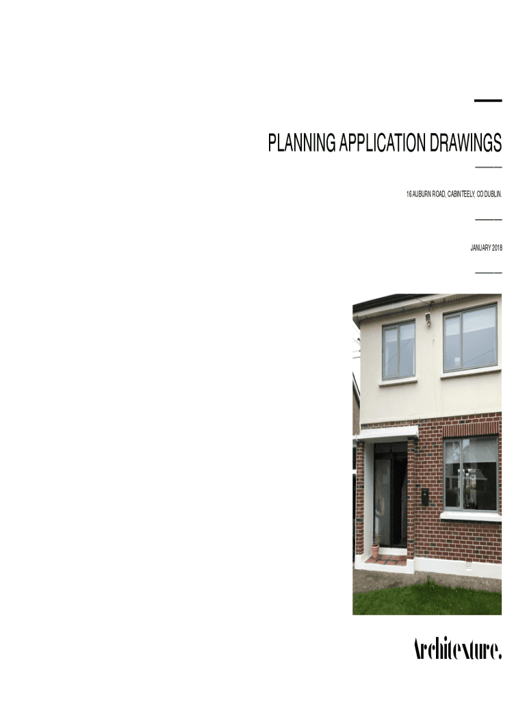Fillable Online planning application drawings Fax Email Print - pdfFiller