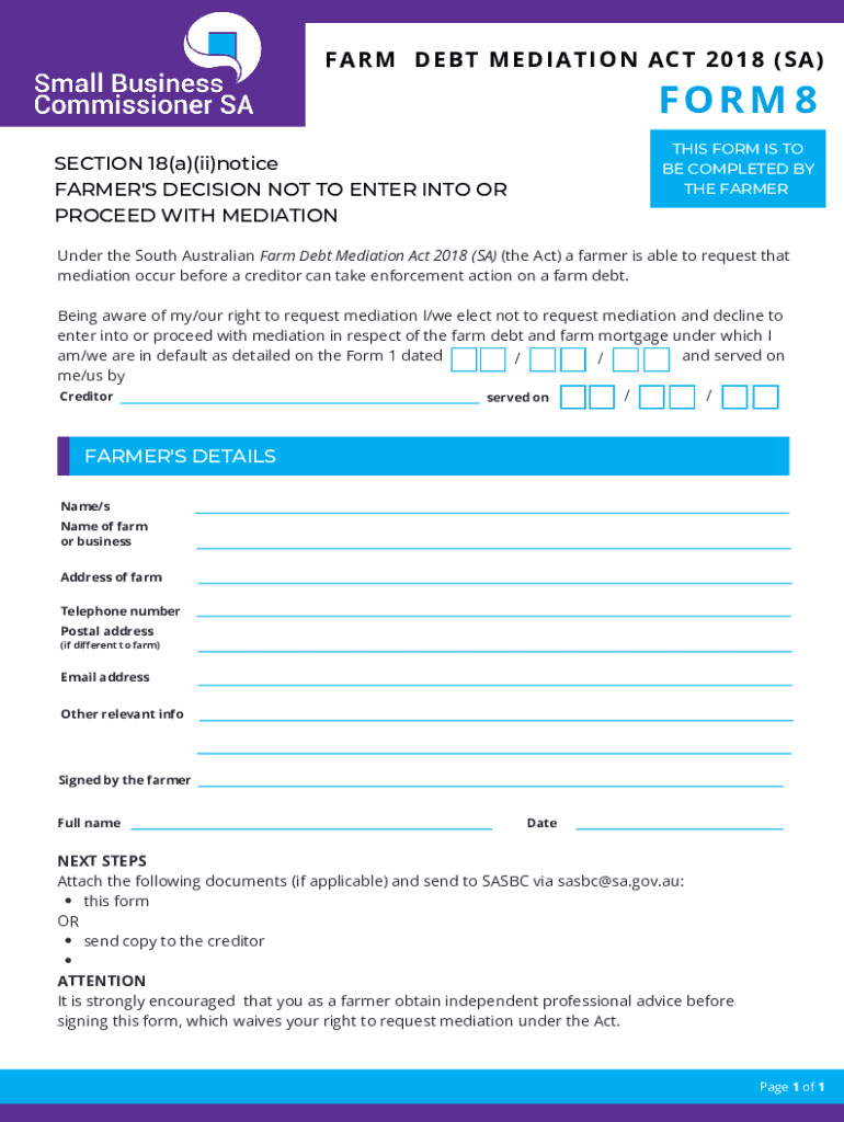Fillable Online Forms for mediation Fax Email Print - pdfFiller