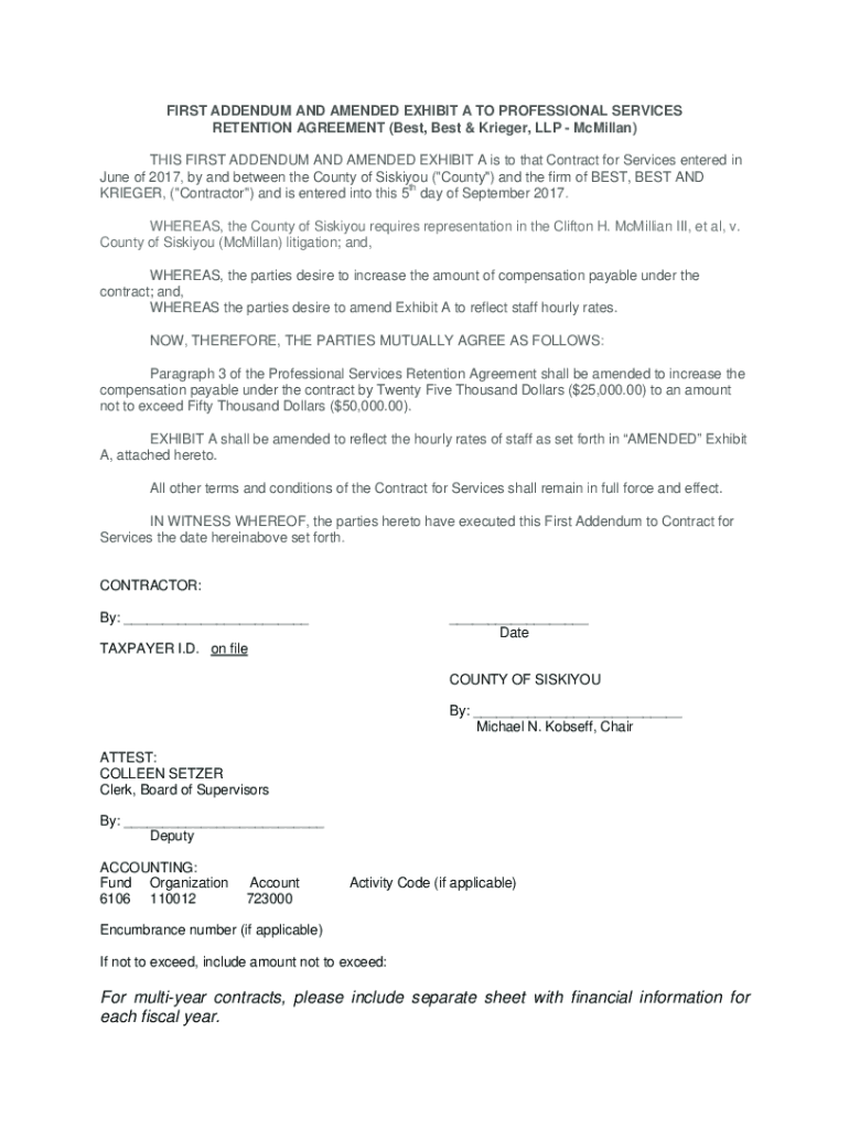 Fillable Online For multi-year contracts, please include separate sheet ...