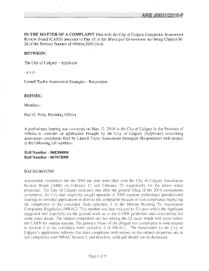 Fillable Online Assessment Review Boards Fax Email Print - pdfFiller