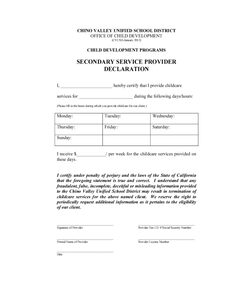 Fillable Online Child Development / Forms Fax Email Print - pdfFiller