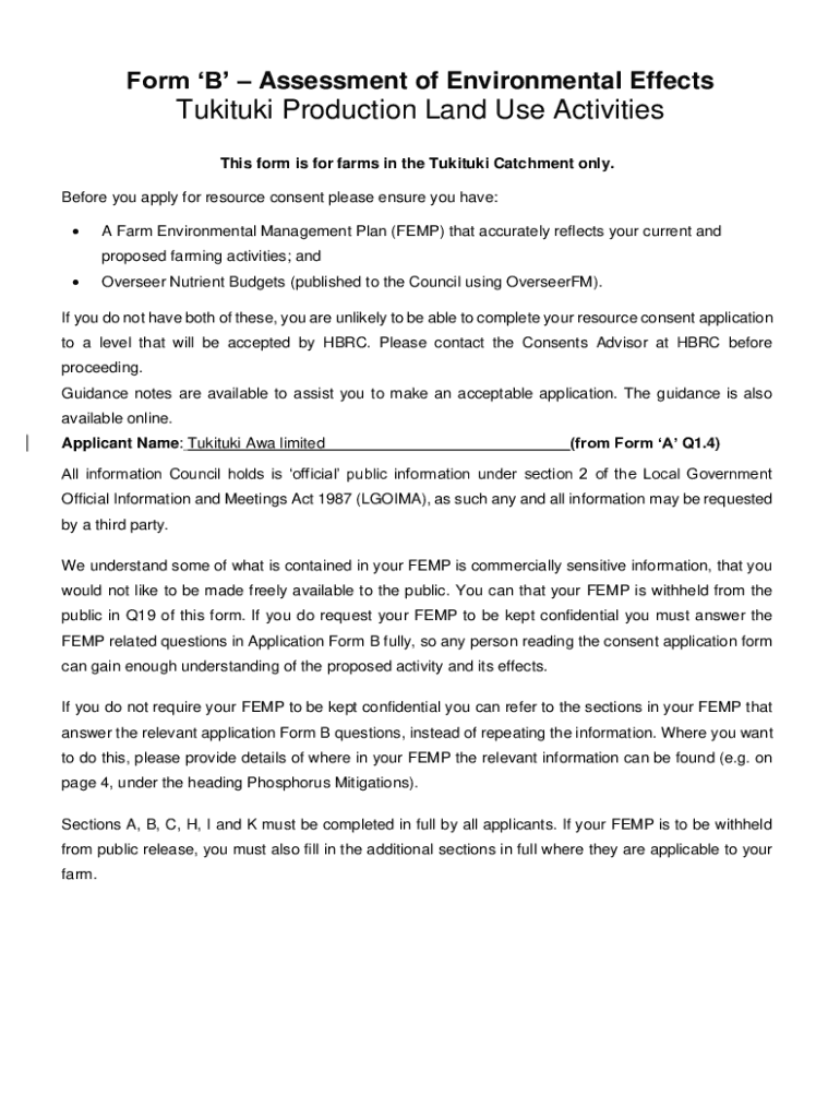 Fillable Online Statement of evidence - Principal Environmental ...