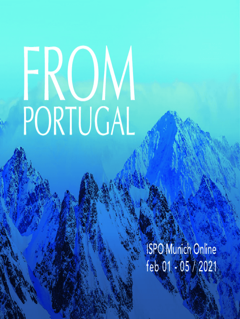 Fillable Online The From Portugal ABC at ISPO Munich - T-Jornal ...
