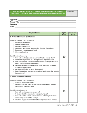 Fillable Online request for proposals (rfp) mental health services Fax ...