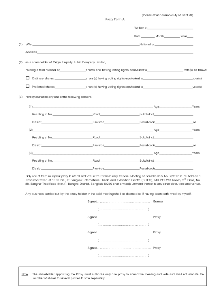 Fillable Online 4. Proxy Form EN.DOC Fax Email Print - pdfFiller