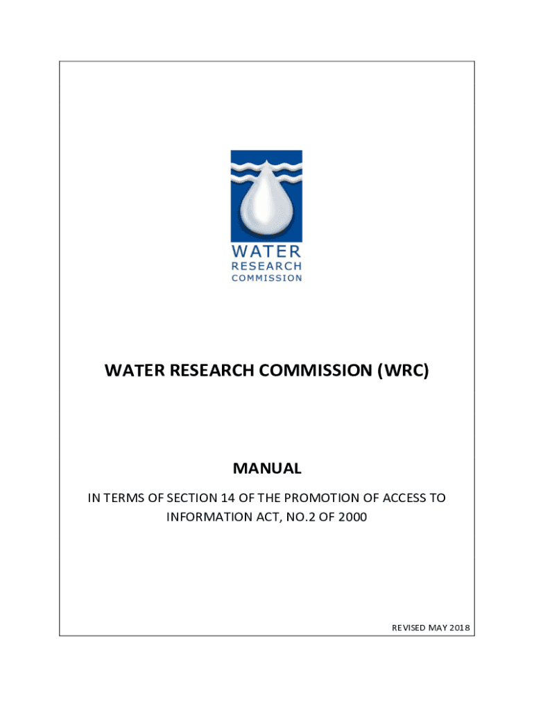 Fillable Online Water Research Commission (WRC) - fsm-alliance Fax ...