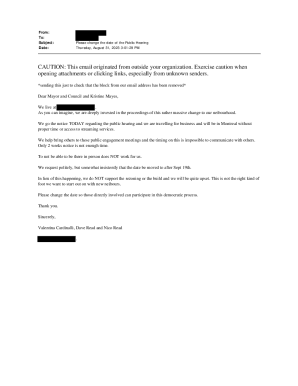 Fillable Online How do I remove Banner on email: CAUTION Fax Email ...