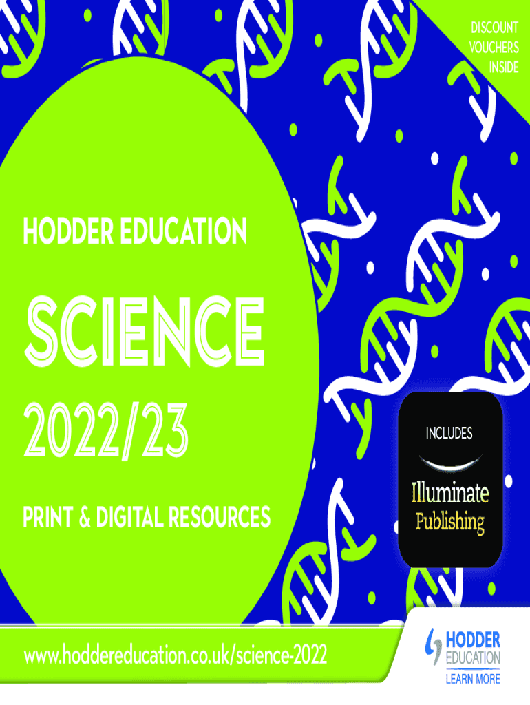 Fillable Online Hodder Education - Educational Resources for Students ...