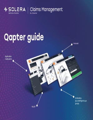 Remplissable En Ligne Qapter guide Faxer Email Imprimer - pdfFiller