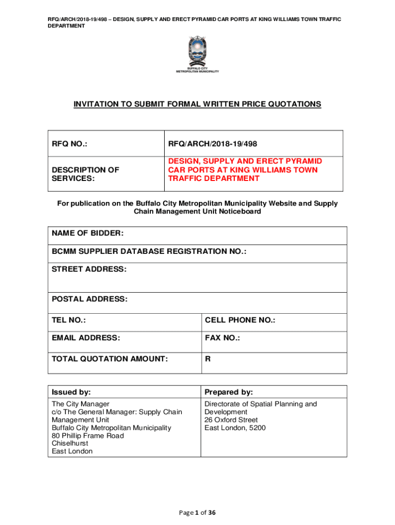 Fillable Online rfq/arch/2018-19/498 design, supply and erect pyramid car ... Fax Email Print ...