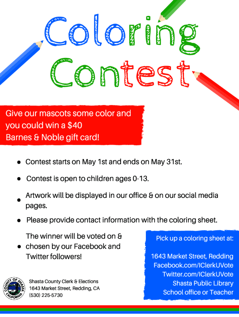 Fillable Online Tillie's Tafel - It's time for a kids coloring contest ...