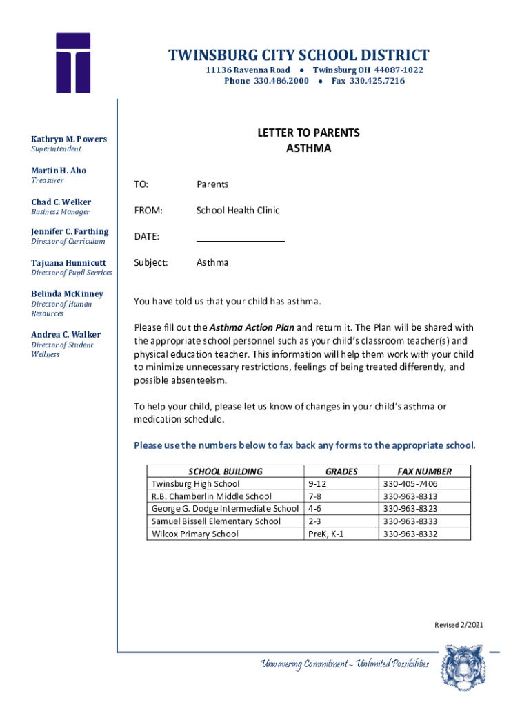 Fillable Online Securly Parent Portal Letter From the Superintendent ...