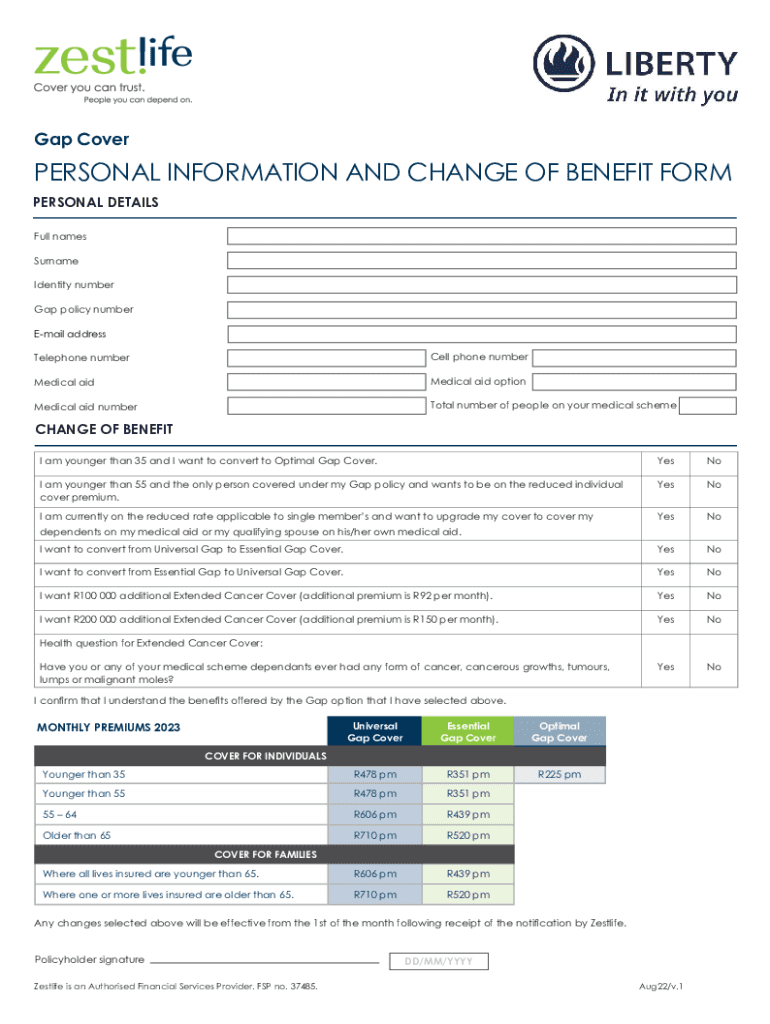 Fillable Online Liberty general insurance gpa claim form - e-olia.com ...