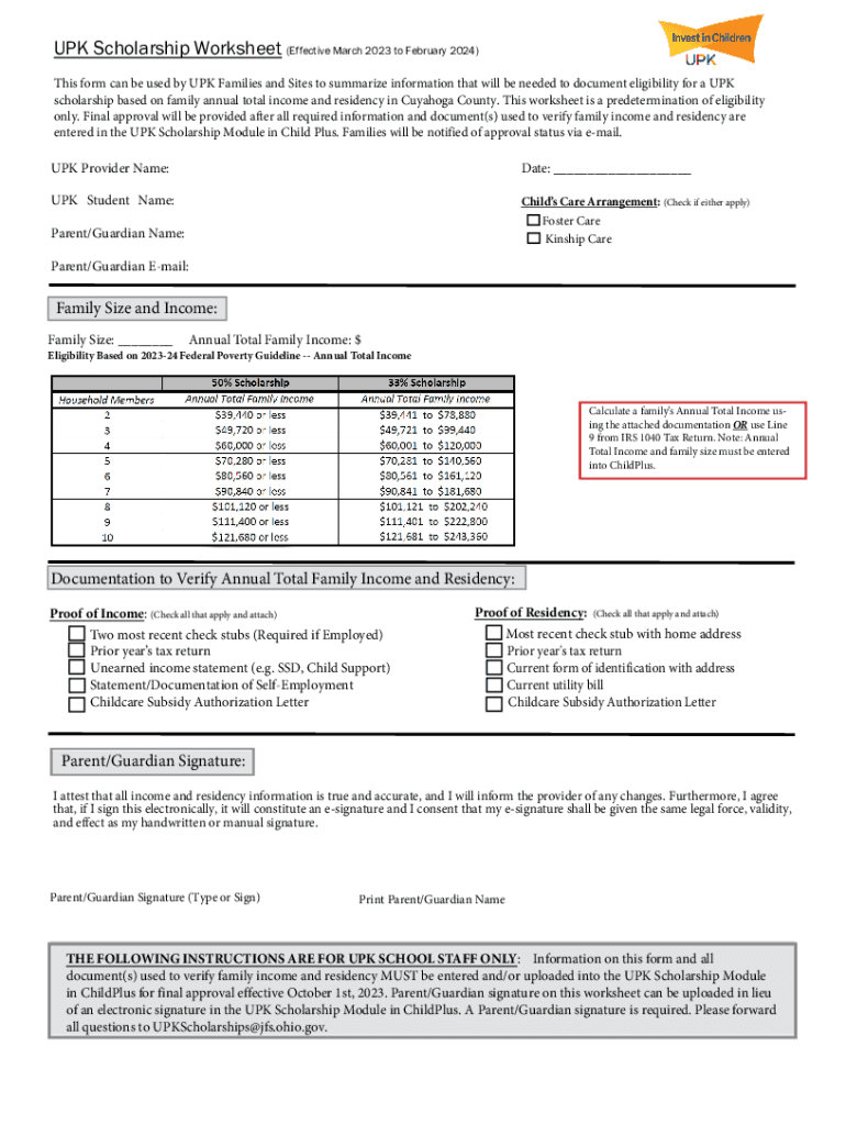 Fillable Online Family Size and Income: Documentation to Verify Annual Total ... Fax Email Print ...