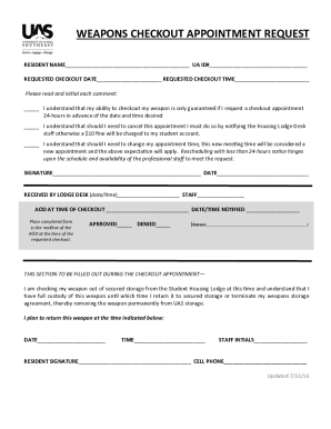 Fillable Online uas alaska Weapons PolicyUniversity of Arizona Police ...