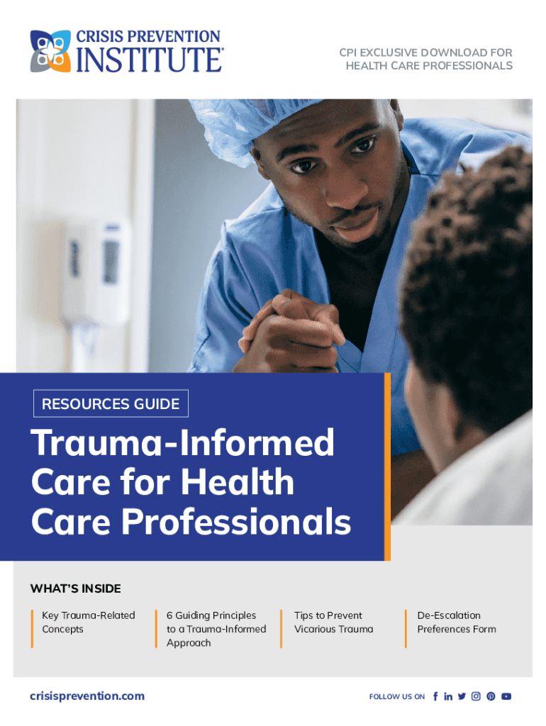 Fillable Online What Are the 6 Principles of Trauma-Informed Care? Fax ...