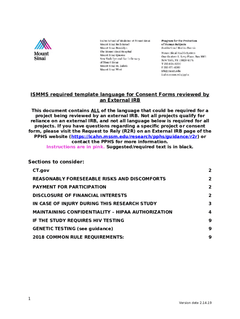 in case of injury during this research study Doc Template | pdfFiller