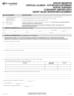 Fillable Online FORM ID CRITICAL ILLNESS CLAIM - DOCTOR'S ... Fax Email ...