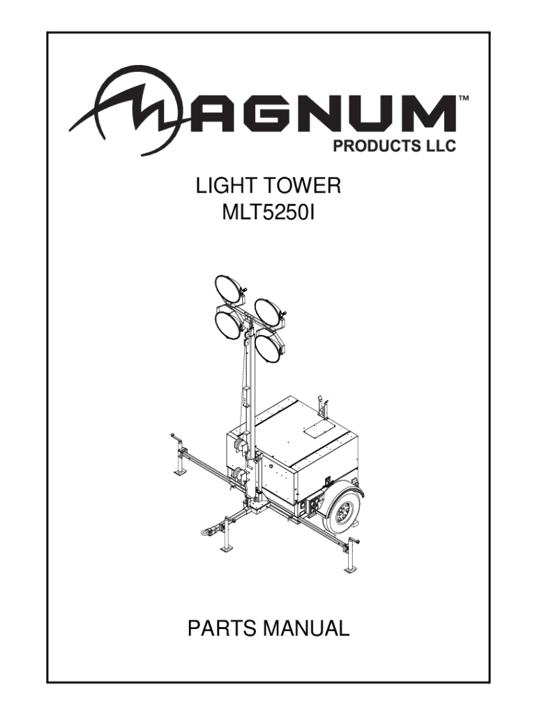 Fillable Online Genie RL4 Light Tower - Service Manual Fax Email Print ...