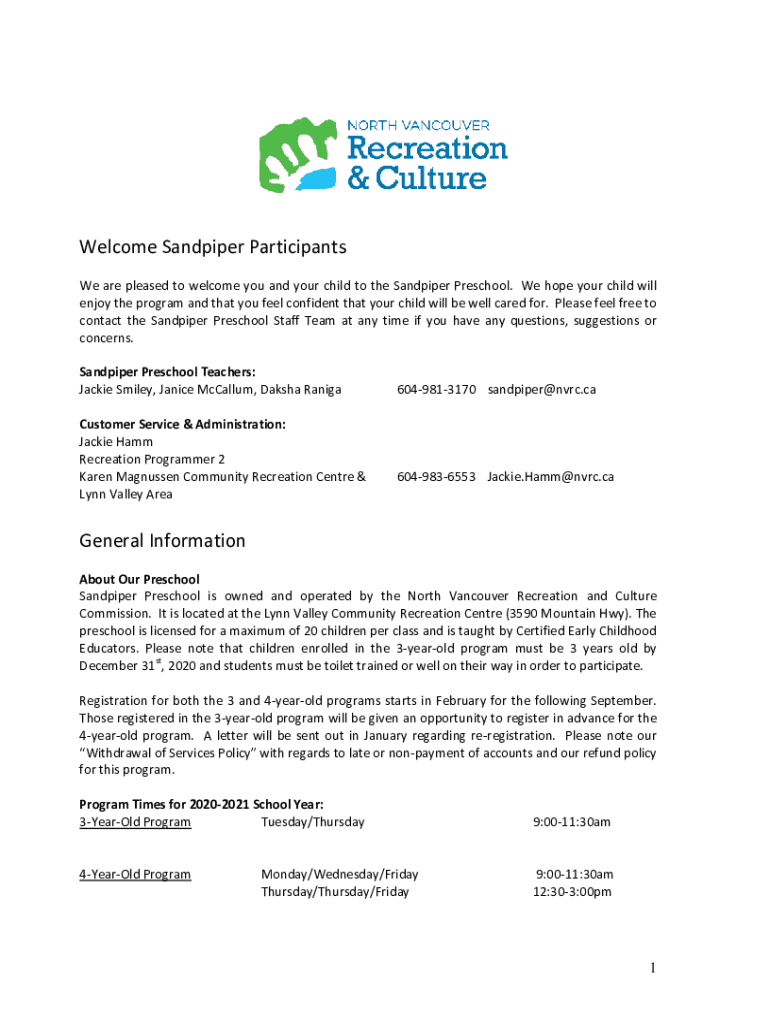 Fillable Online Drive-by Welcome Back to School! Please... - Sandpiper ...