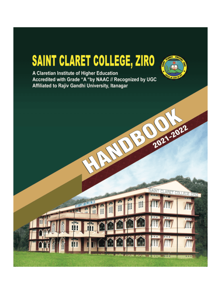 Fillable Online sccz edu St Claret College, Ziro Fax Email Print ...
