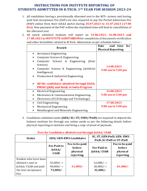 Fillable Online pec ac Information sheet for SII Candidates Physical ...
