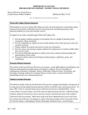 Fillable Online Program review forms 2021 non-Instructional.docx Fax Email Print - pdfFiller