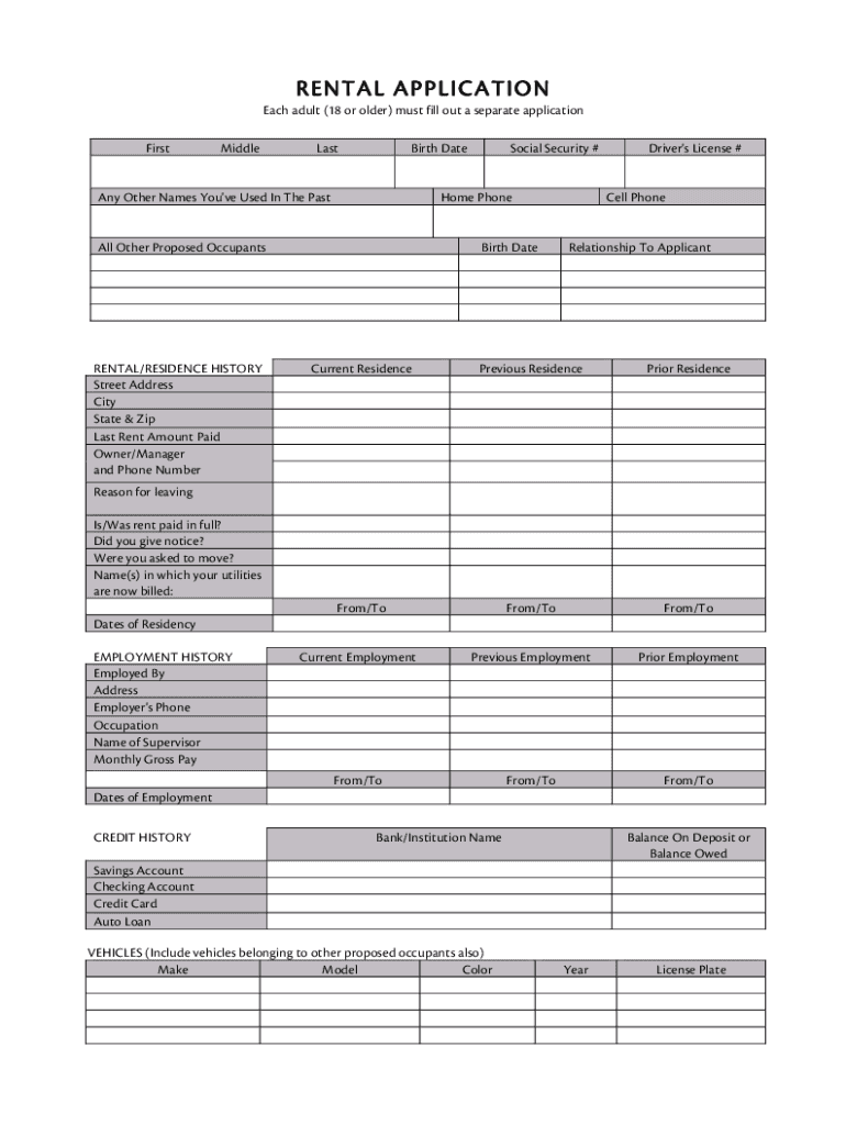 Fillable Online FILE 5056.pdf - RENTAL APPLICATION First Middle Each ...