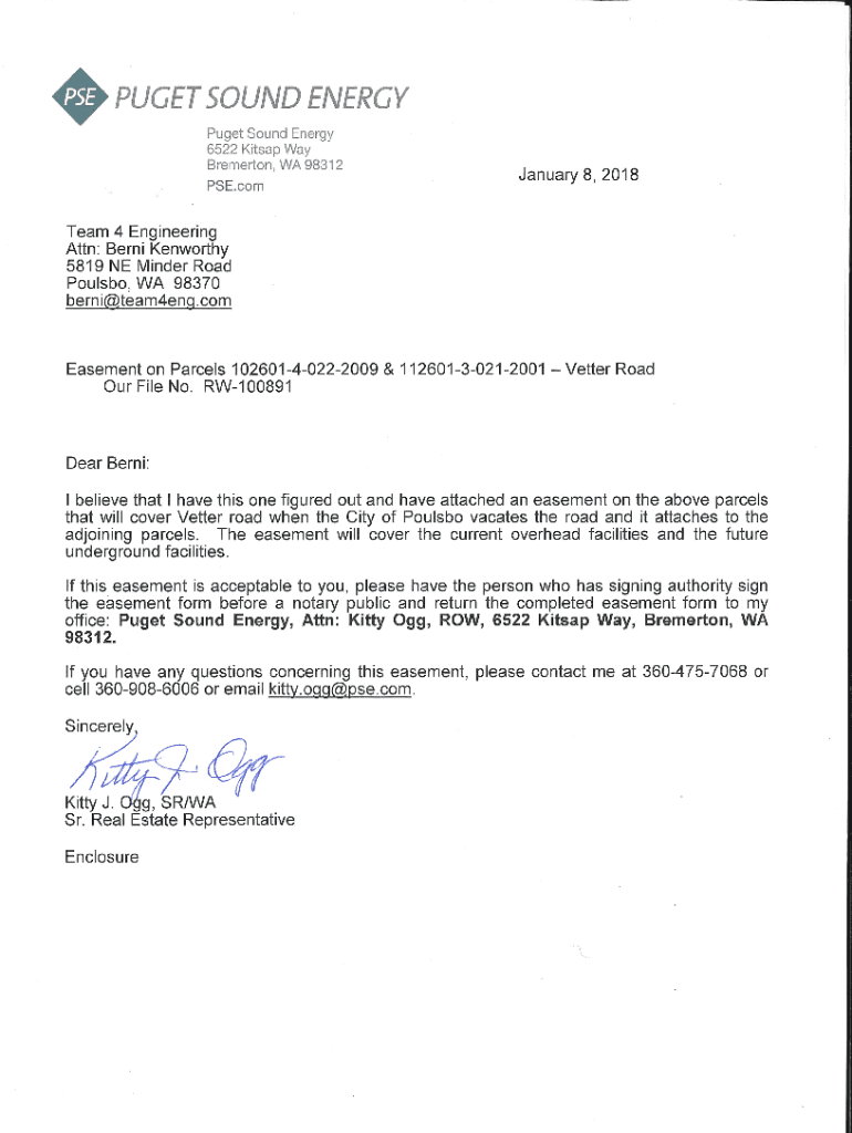 Fillable Online Puget Sound Energy - Poulsbo Chamber & Visitor Center Fax Email Print - pdfFiller