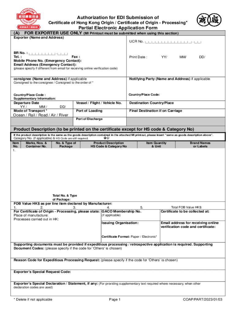 Fillable Online Partial Electronic Application Form Fax Email Print - pdfFiller