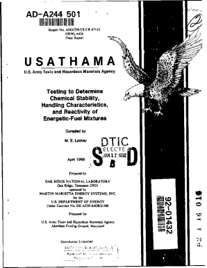 Fillable Online AD-A244 501 Fax Email Print - pdfFiller