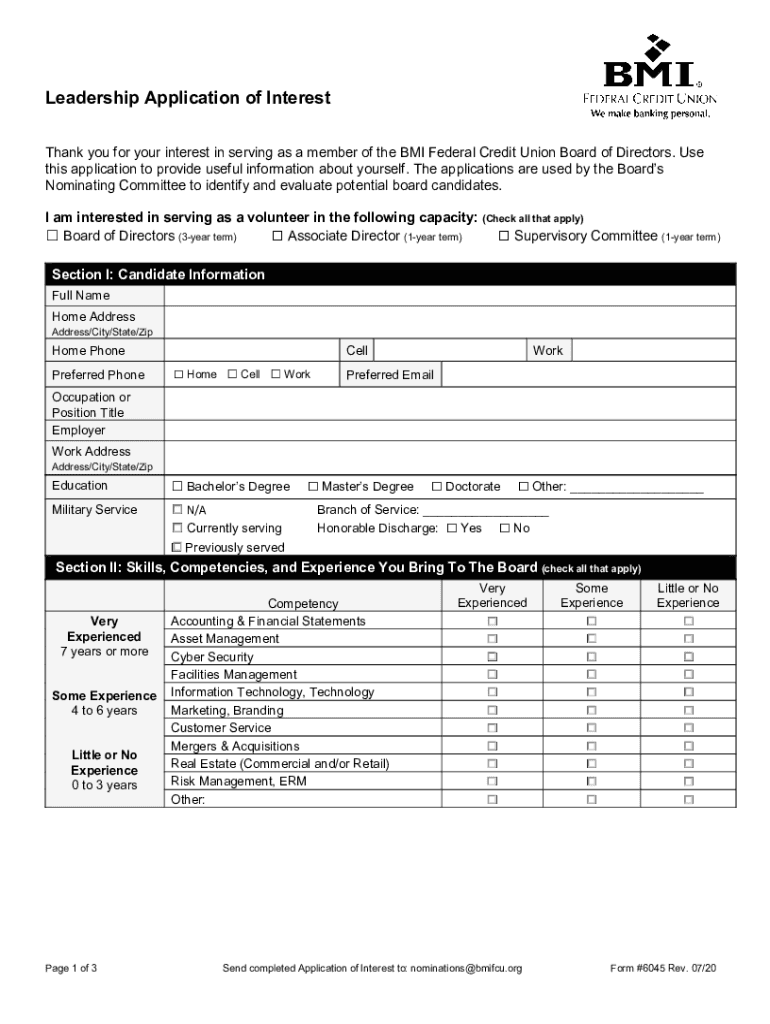 Fillable Online BMI Federal Credit UnionFinancial serviceDublin OH Fax ...