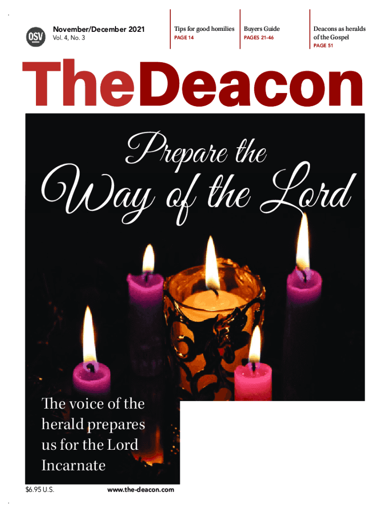 Fillable Online Welcome Speeches For Deacon Ordination Service (PDF ...
